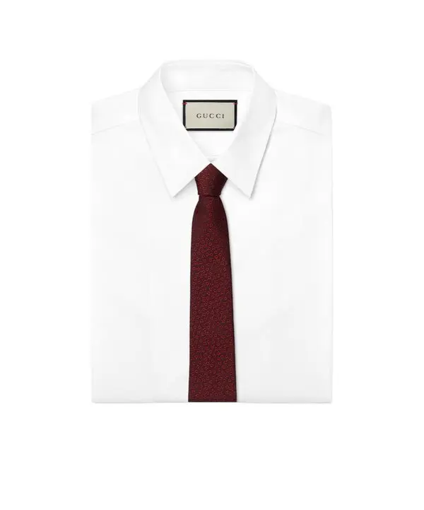 Gucci Silk Jacquard Tie
