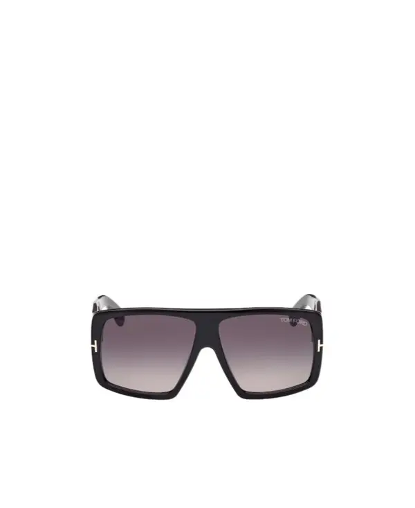 TOM FORD Raven Square Frame Sunglasses - Black