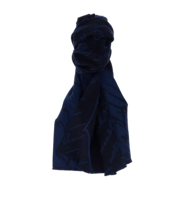 Berluti Scritto Knit Scarf