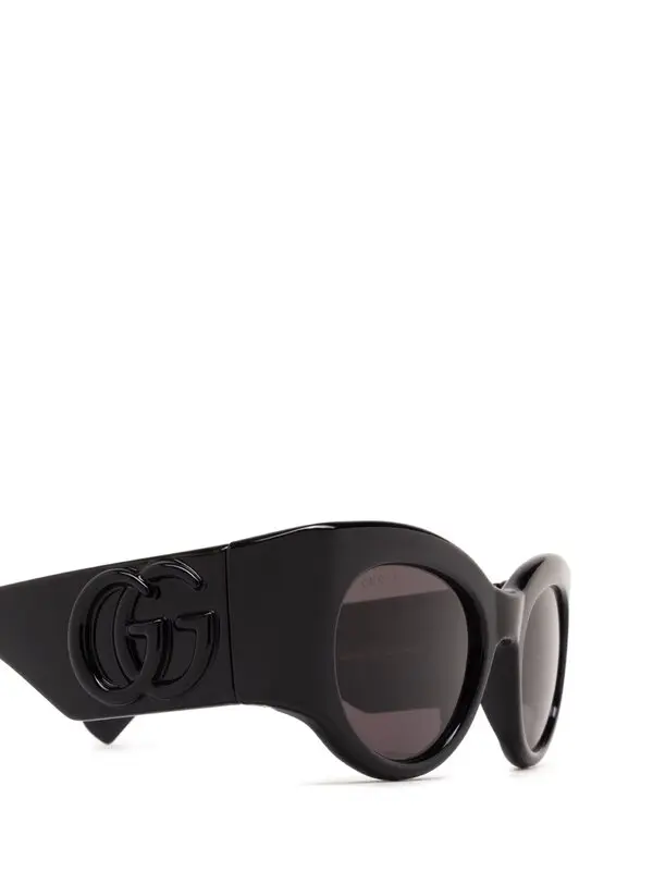 Gucci Oval Frame Sunglasses