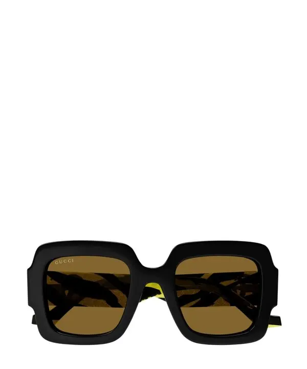Gucci Square Frame Sunglasses - Black