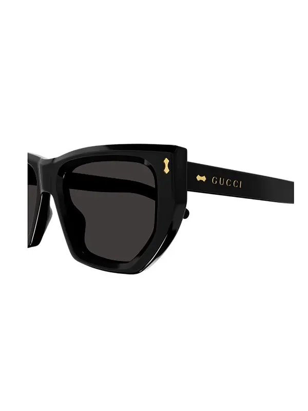 Gucci Geometric Frame Sunglasses