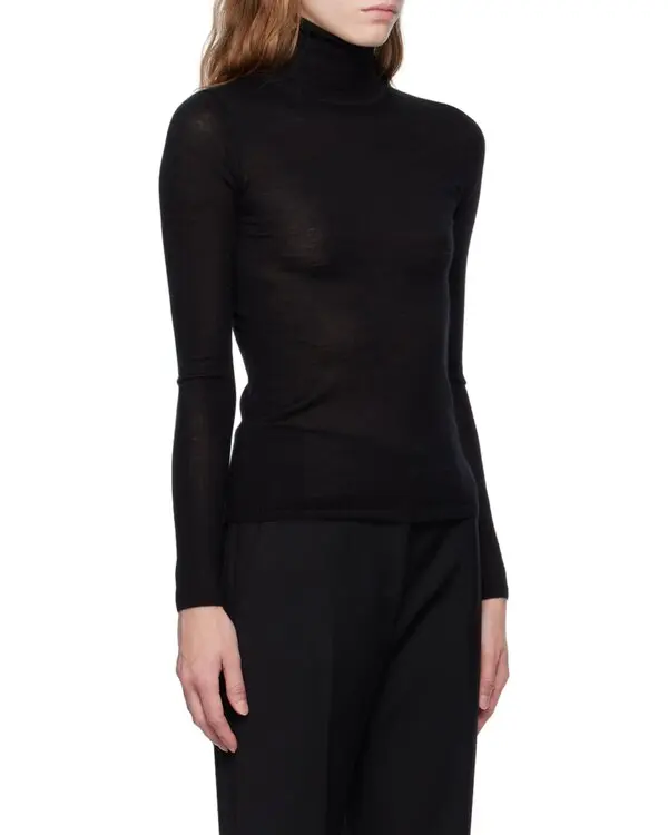 Gabriela Hearst High-necked Long-sleeved Sweater