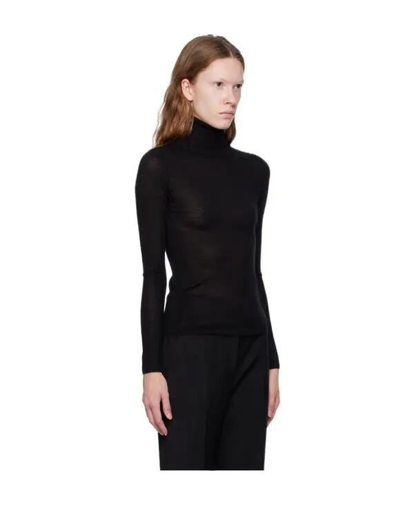 Gabriela Hearst High-necked Long-sleeved Sweater