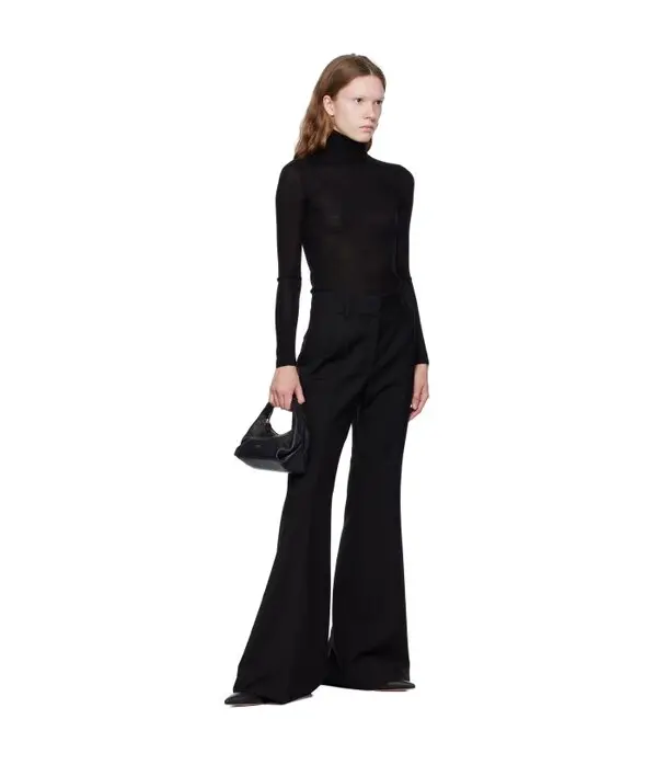 Gabriela Hearst High-necked Long-sleeved Sweater