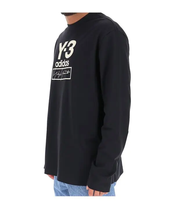 Y3 Logo Printed T-shirt