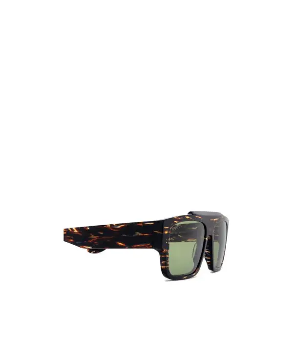 Gucci Rectangular Acetate Sunglasses