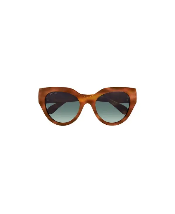 Gucci Cat Eye Frame Sunglasses - Brown