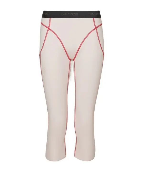 On Stretch Recycledjersey Leggings - Nude