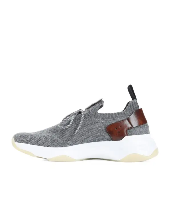 Berluti Lace-up Knit Sneakers