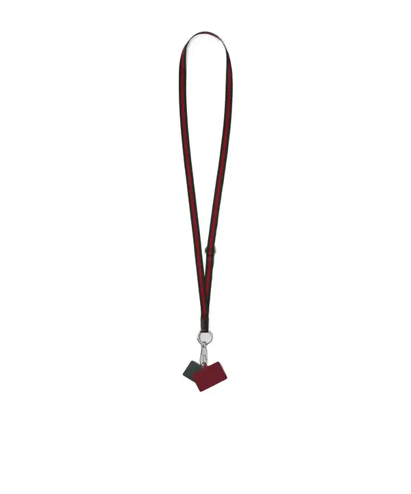 Gucci Lanyard Phone Holder With Web