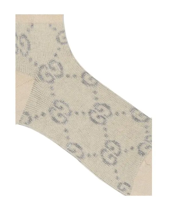 Gucci Gg Lamé Socks