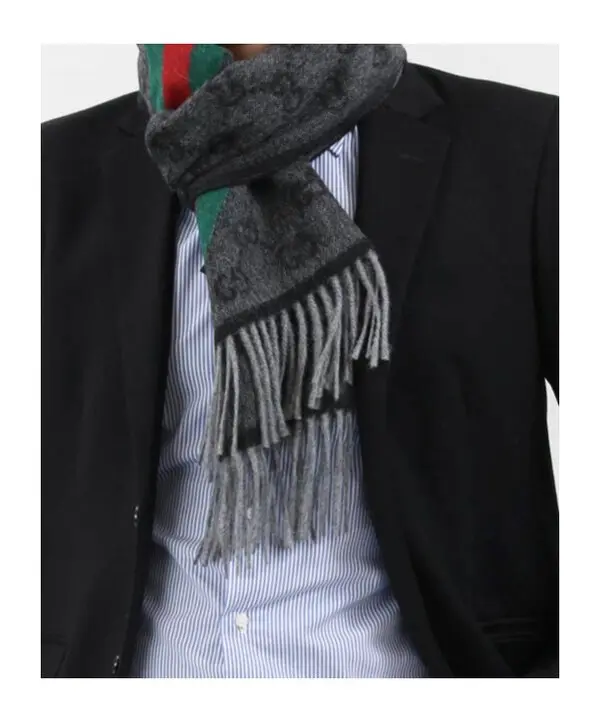 Gucci Wool Tassel Scarf