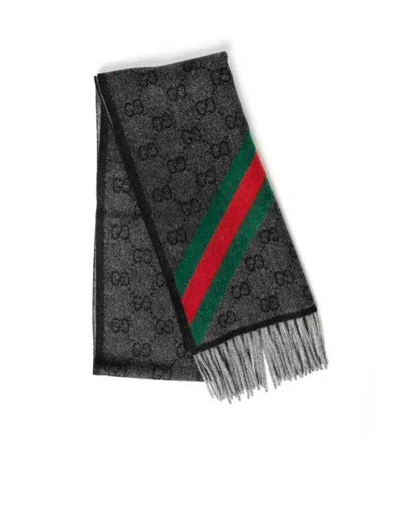 Gucci Wool Tassel Scarf