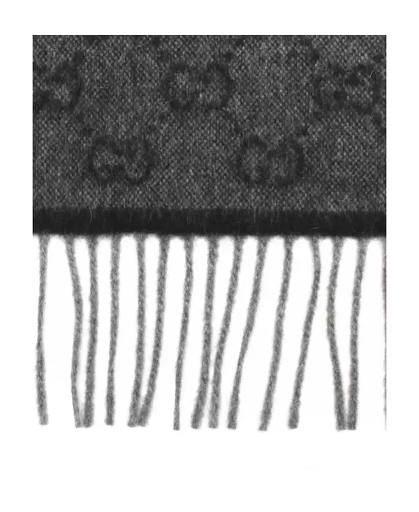 Gucci Wool Tassel Scarf