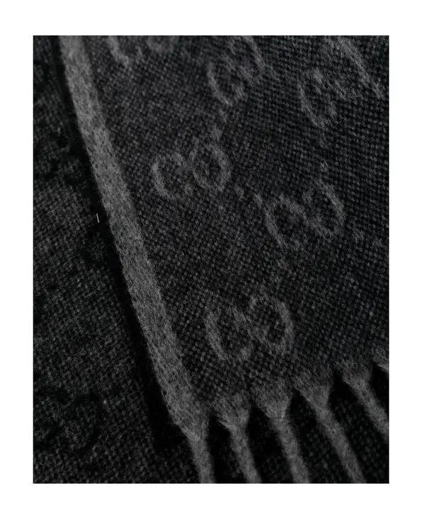 Gucci Wool Tassel Scarf