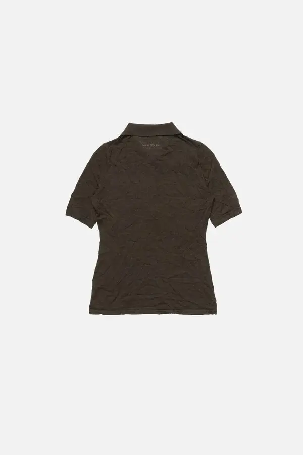 Acne Studios Silk Polo Knit