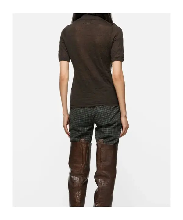 Acne Studios Silk Polo Knit