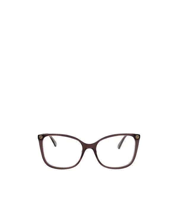 Gucci Square Frame Glasses - Brown