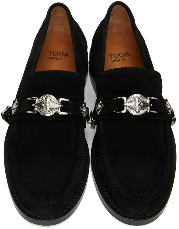 TOGA VIRILIS Buckle Strapped Loafers