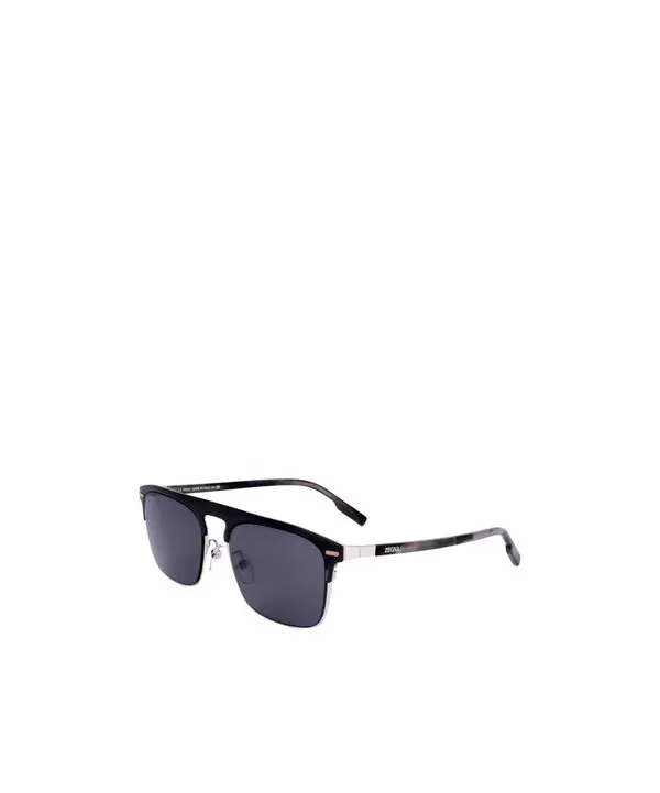 Zegna Square Frame Sunglasses