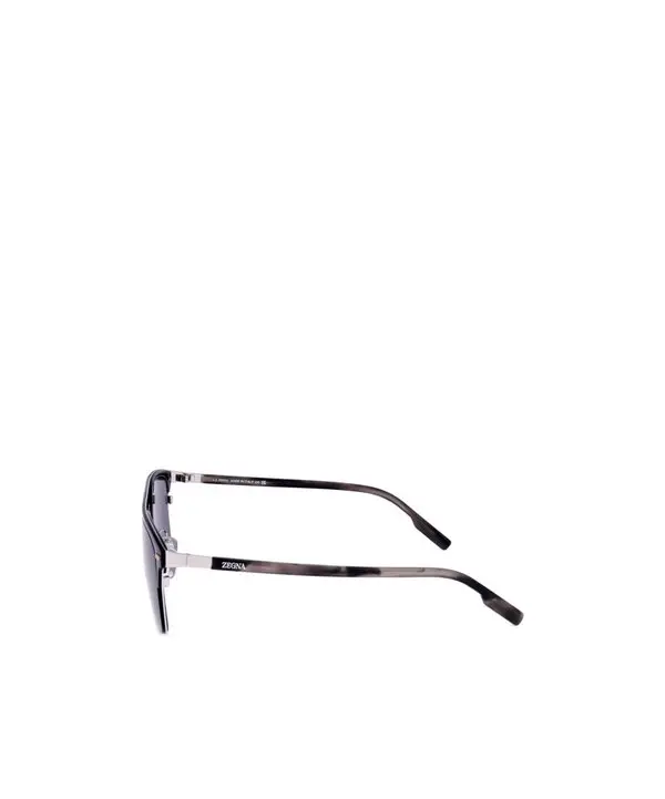 Zegna Square Frame Sunglasses