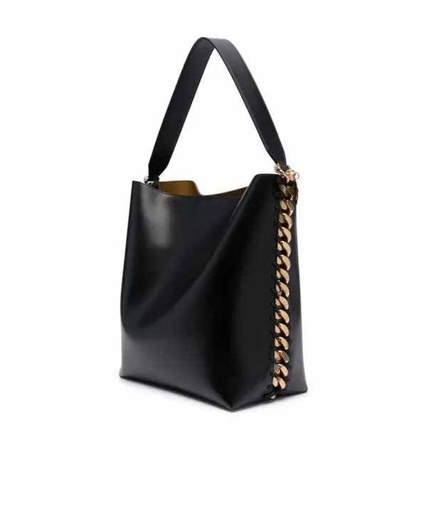 Stella McCartney Frayme Logo Charm Tote Bag