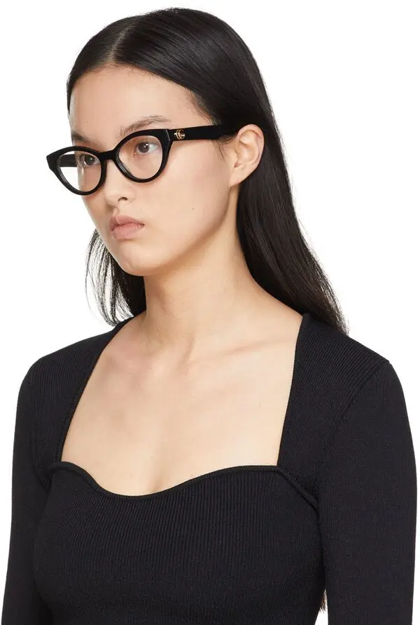 Gucci Cat Eye Frame Glasses