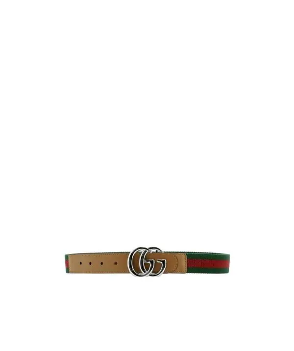 Gucci Gg Logo Plaque Belt