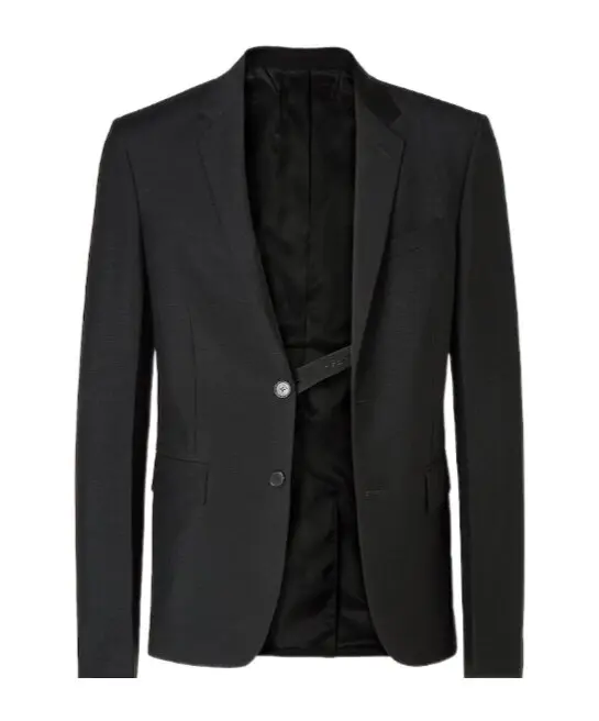 Fendi Kid Mohair Single-breasted Jacket
