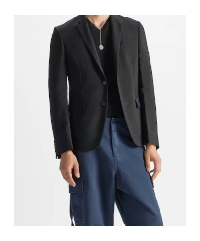 Fendi Kid Mohair Single-breasted Jacket