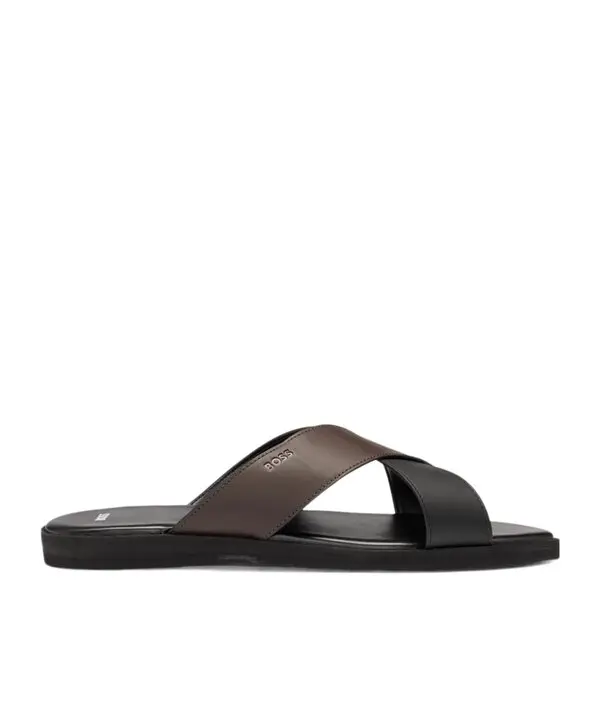Hugo Boss Logo-debossed Slides