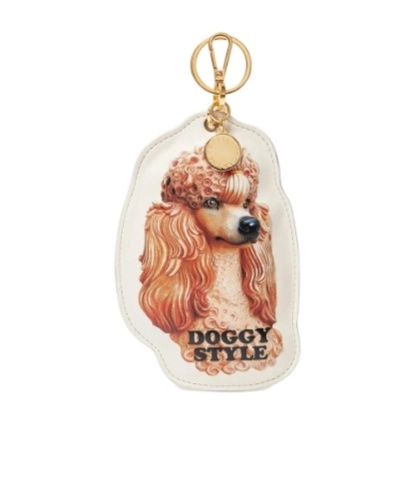 Stella McCartney Poodle Graphic Keyring