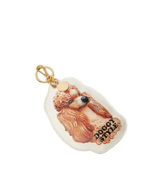 Stella McCartney Poodle Graphic Keyring
