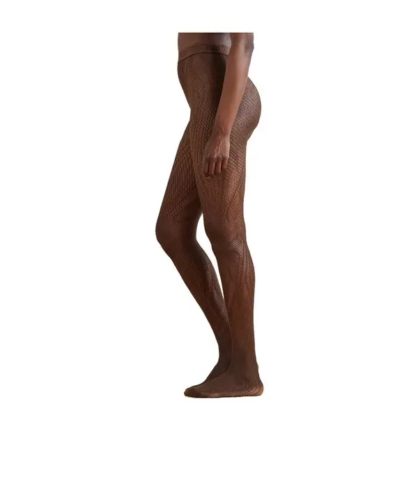 Wolford Snake Net Tights