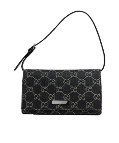 Gucci Small Pouch With Strap And Plaque