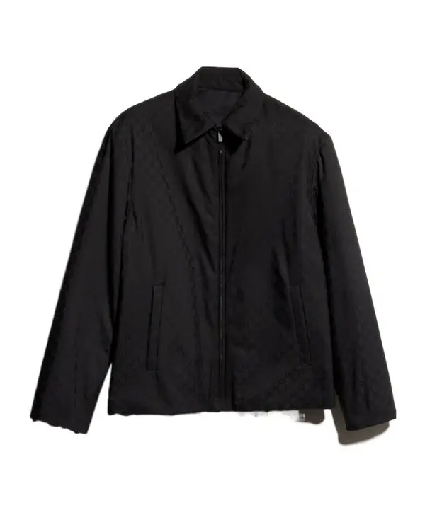 Gucci Reversible Wool Zip Jacket