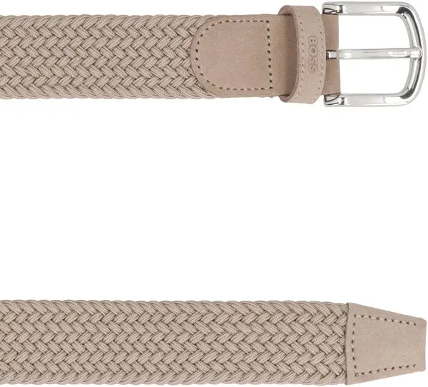 Hugo Boss Woven Buckled Belt