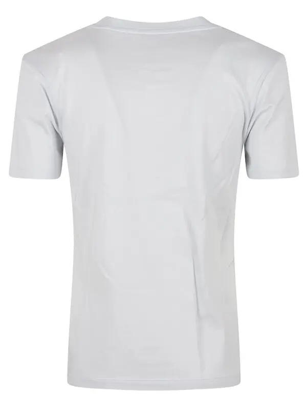 Moncler Logo Embroidered Crewneck T-shirt