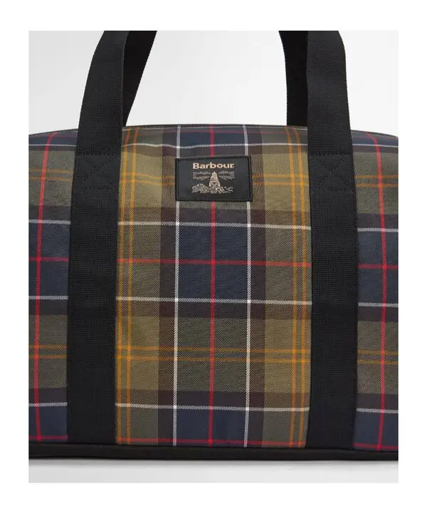 Barbour Checked Carry All Bag