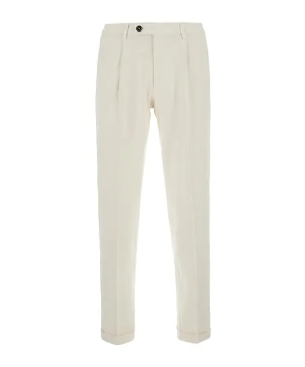 MICHAEL COAL Casual Trousers With Belt Loops