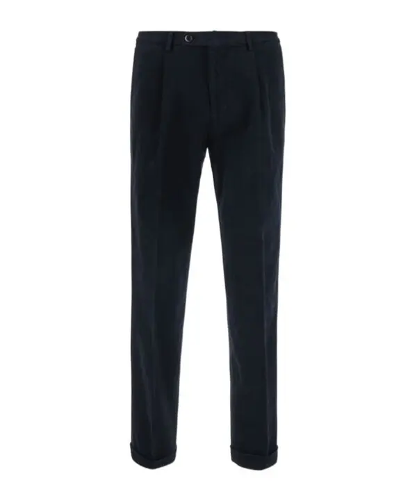 MICHAEL COAL Casual Trousers With Belt Loops