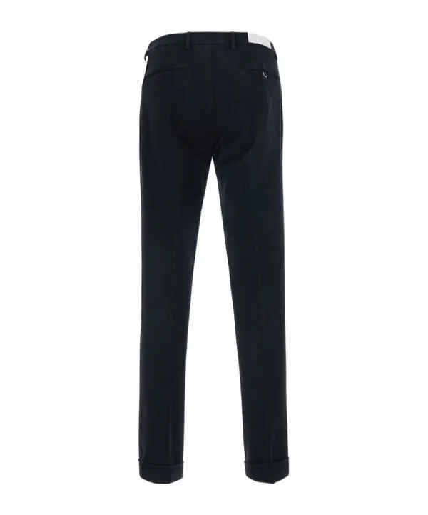 MICHAEL COAL Casual Trousers With Belt Loops