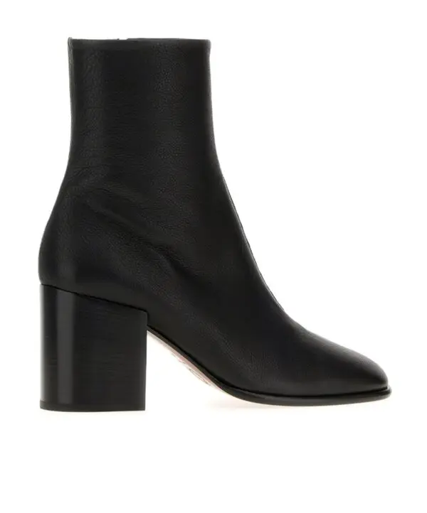 Dries Van Noten Square-toe High-heeled Ankle Boots