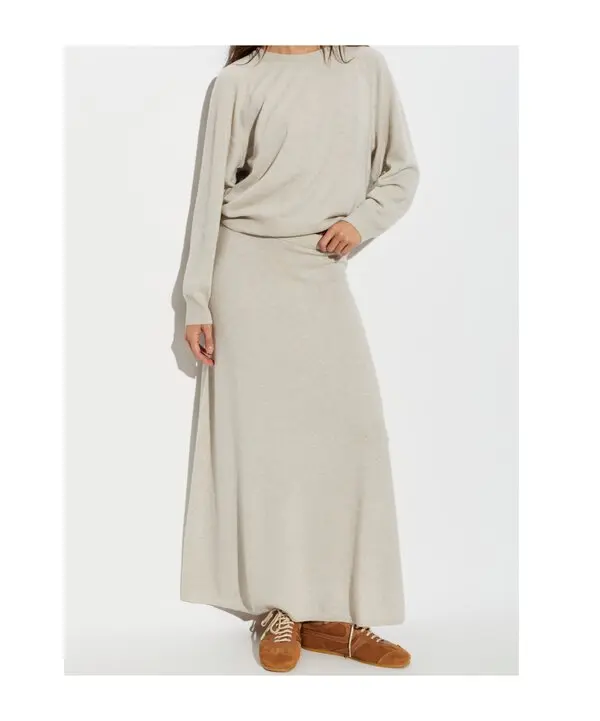 LISA YANG Dolly Ribbed Knitted Skirt