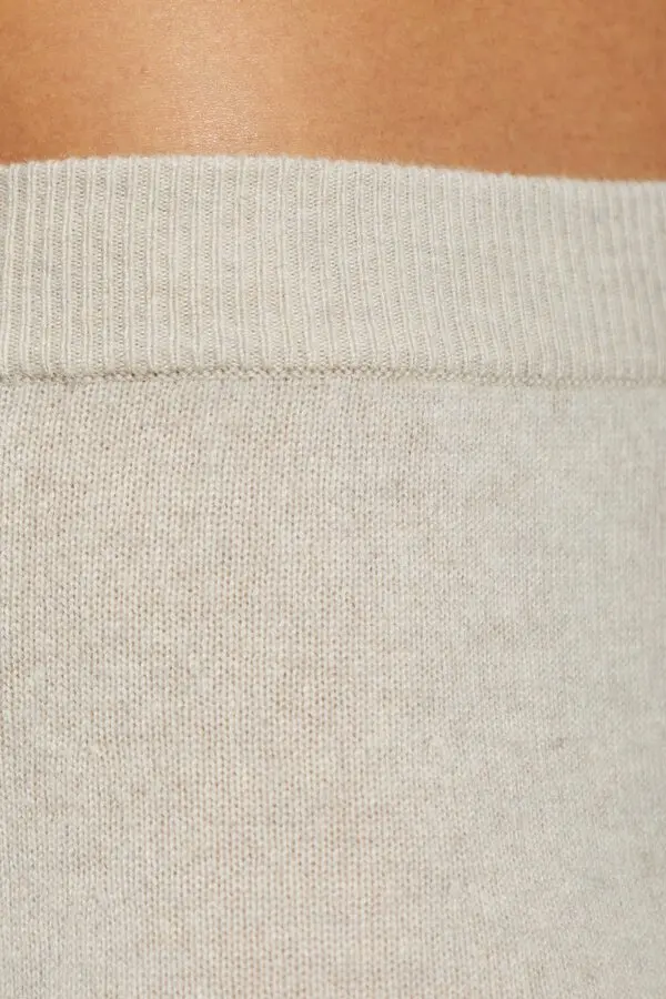 LISA YANG Dolly Ribbed Knitted Skirt