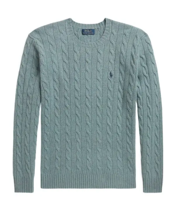 Polo Ralph Lauren Cable Knit Crew Neck Sweater