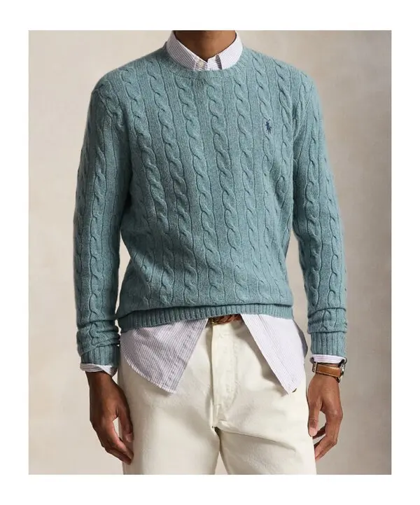 Polo Ralph Lauren Cable Knit Crew Neck Sweater