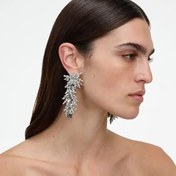 SELF-PORTRAIT Beaded Dangle Earring