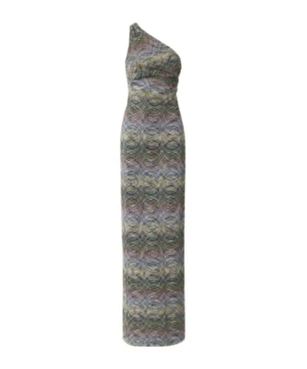 Missoni One-shoulder Knit Dress